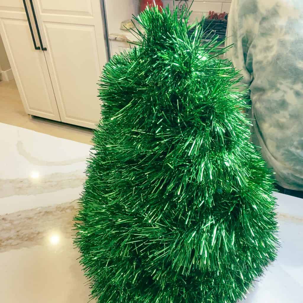 Wire Hanger Christmas Tree - Modern Harvest