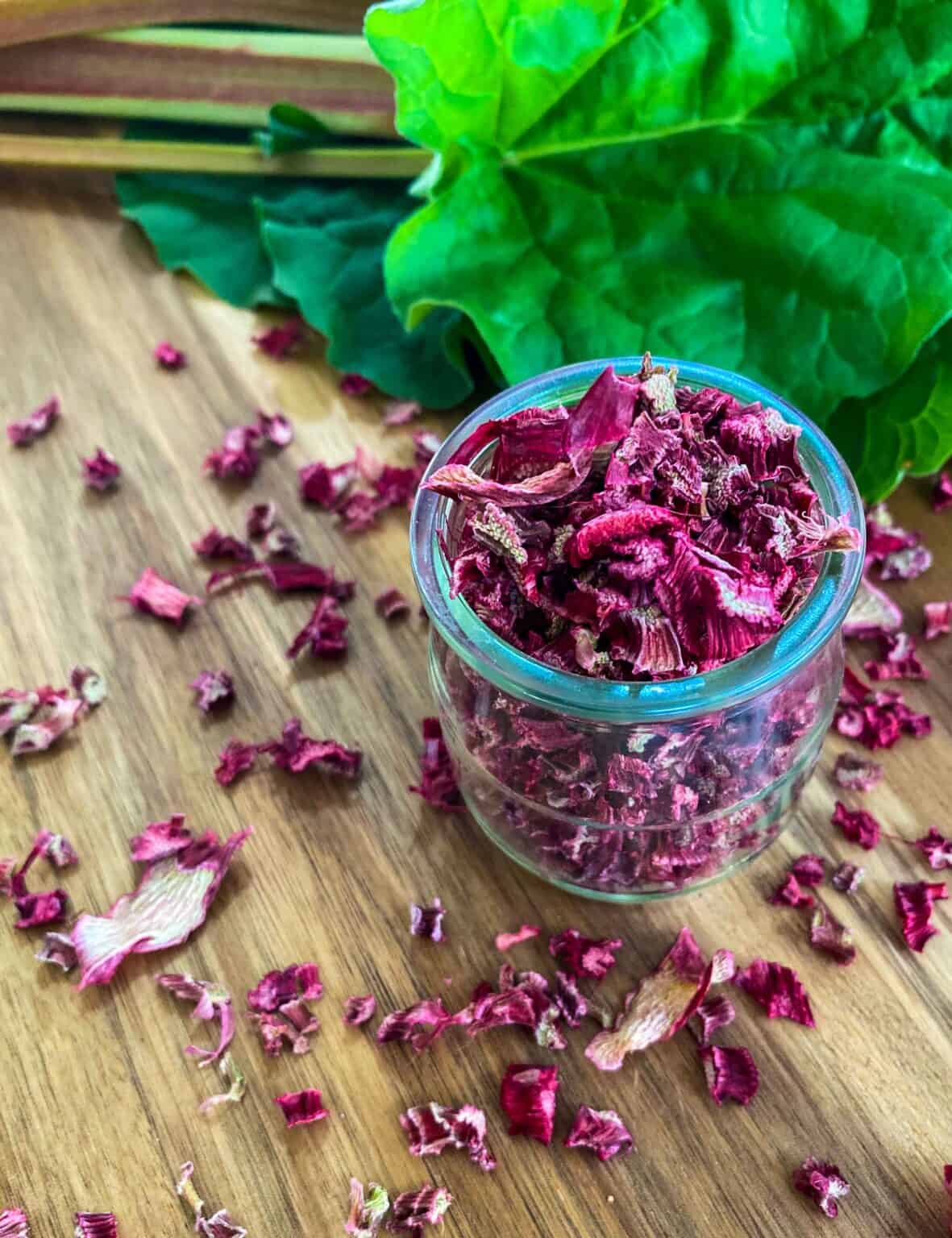 How To Dehydrate Rhubarb and 5 Recipes With Dried Rhubarb - Modern Harvest
