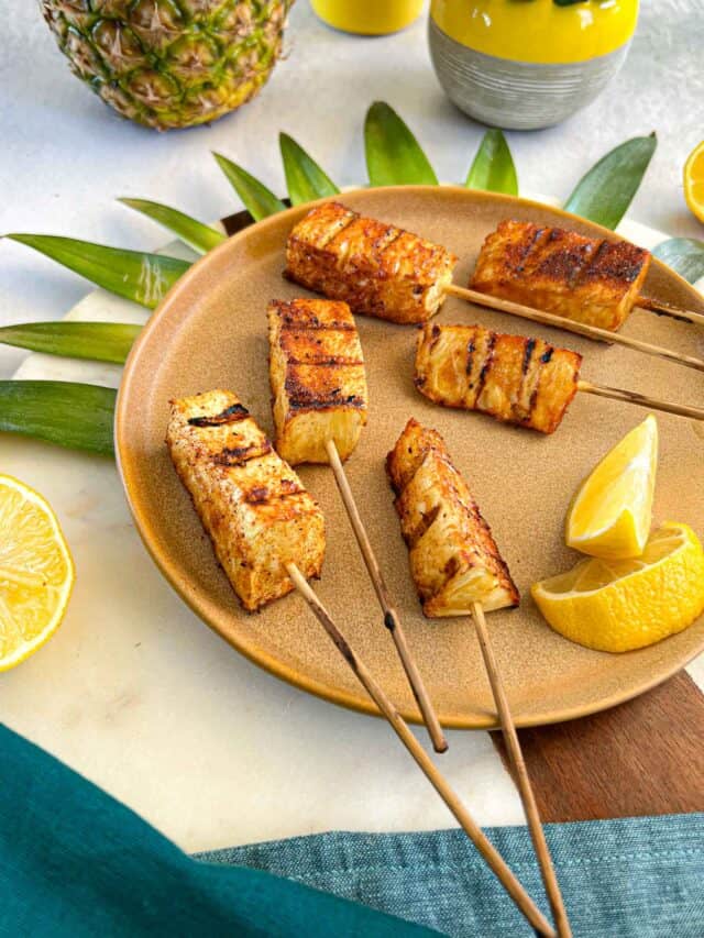 Savory Smoked Pineapple | Traeger, Pit Boss, or Other Pellet Grill