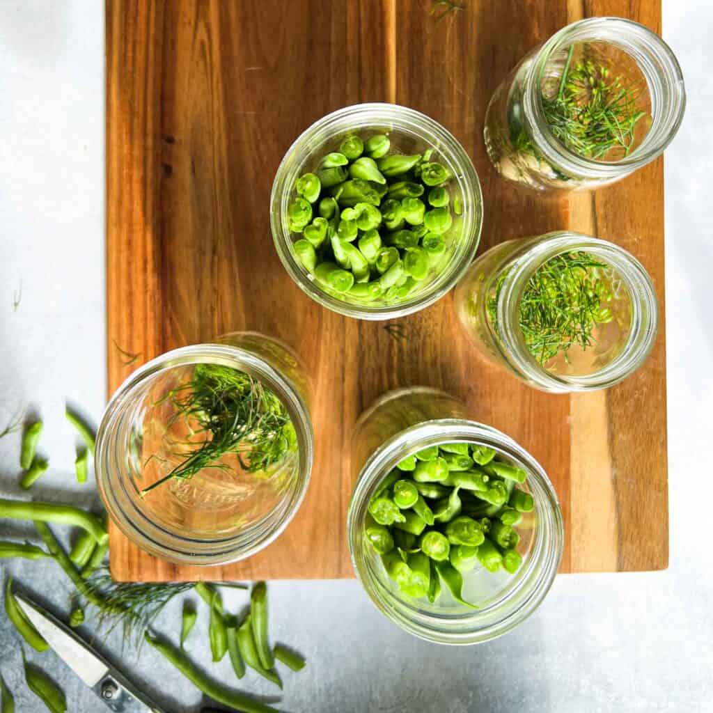 Fermented Green Beans With Dill + Garlic - Modern Harvest
